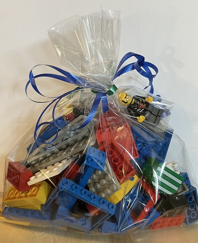 Lego Party Favor/Grab Bag of Classic Legos with Minifigure attached. | eBay
