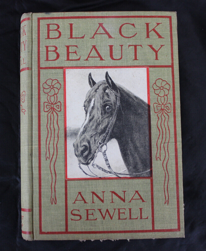 ANTIQUE 1900'S "BLACK BEAUTY" HARDBACK BOOK BY ANNA SEWELL ~ GROSSET ...