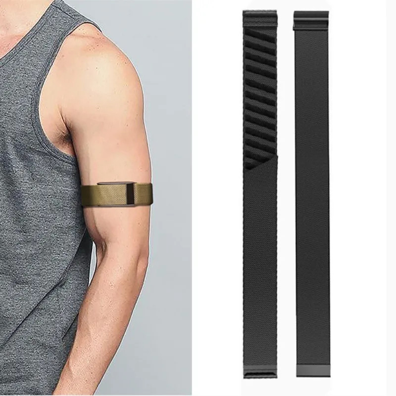 Nylon Adjustable Sports Resistant Bicep Band Arm Loop Strap For Whoop 5 ...
