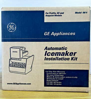 GE Appliances Automatic Icemaker Installation Kit IM 4 - Factory Sealed ...