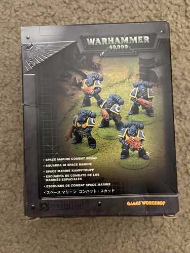 warhammer 40k 3rd edition Space Marine Combat Squad Open Box Unbuilt | eBay