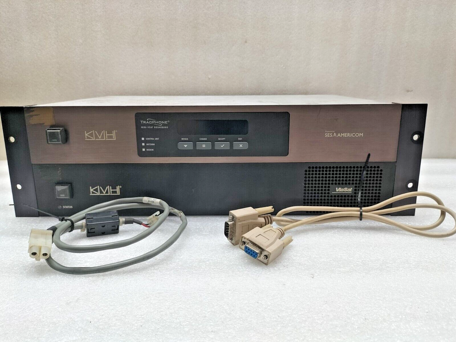 VIASAT ARCLIGHT VMBR-1510 MINI VSAT BROADBAND CONTROL UNIT 1052971 REV ...