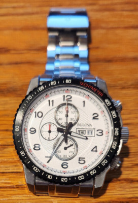 Bulova 98C114 Marine Star Diver Chronograph Quartz Men's Watch 46mm | eBay