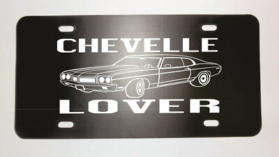 Chevelle License Plate more items listed for sale Great Gift For Friend ...