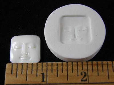 Face Polymer Clay Mold Square Shape (#MD1482) | eBay
