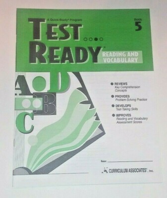 +ANSWERS Vocabulary & Reading Comprehension Skills & Test Practice 5th ...