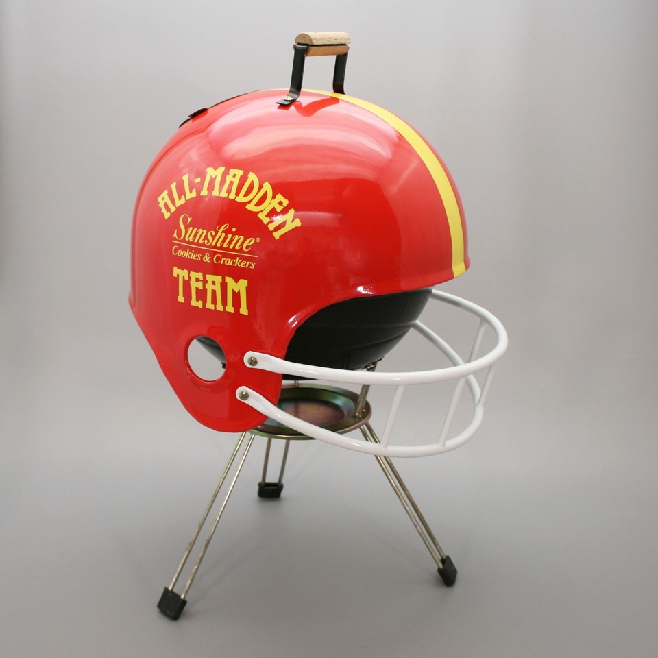 ALL-MADDEN TEAM Football Helmet BBQ Grill Sunshine Cookies Crackers ...