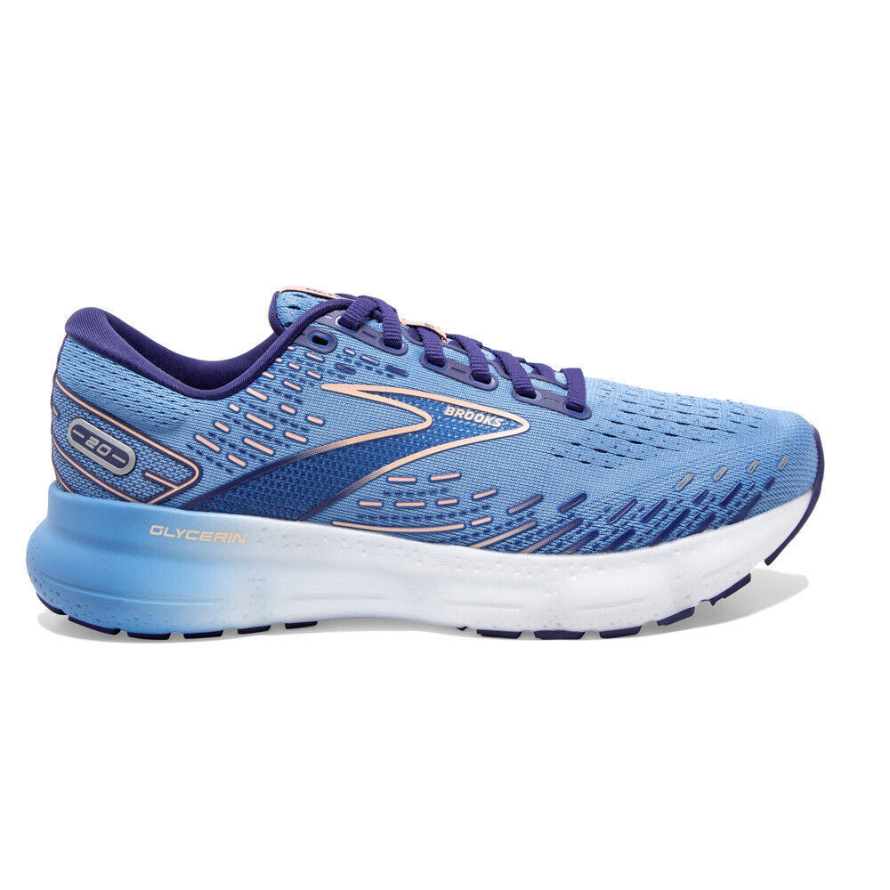 Size 9 - Brooks Glycerin 20 Blissful Blue W for sale online | eBay