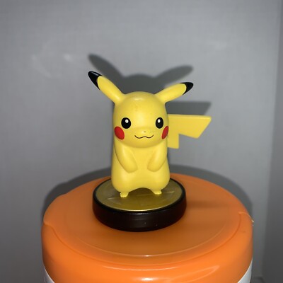 Pikachu Amiibo Nintendo Super Smash Bros Nintendo Switch 3DS Wii ...