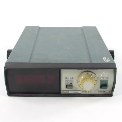 FOR PARTS Omega 2166A Multi-Point Digital Thermometer T Type NO MODULE ...