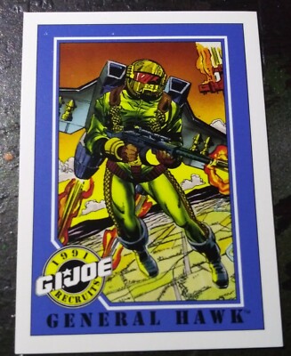 1991 Impel GI Joe General Hawk #123 - Many Non Sport Cards Available | eBay