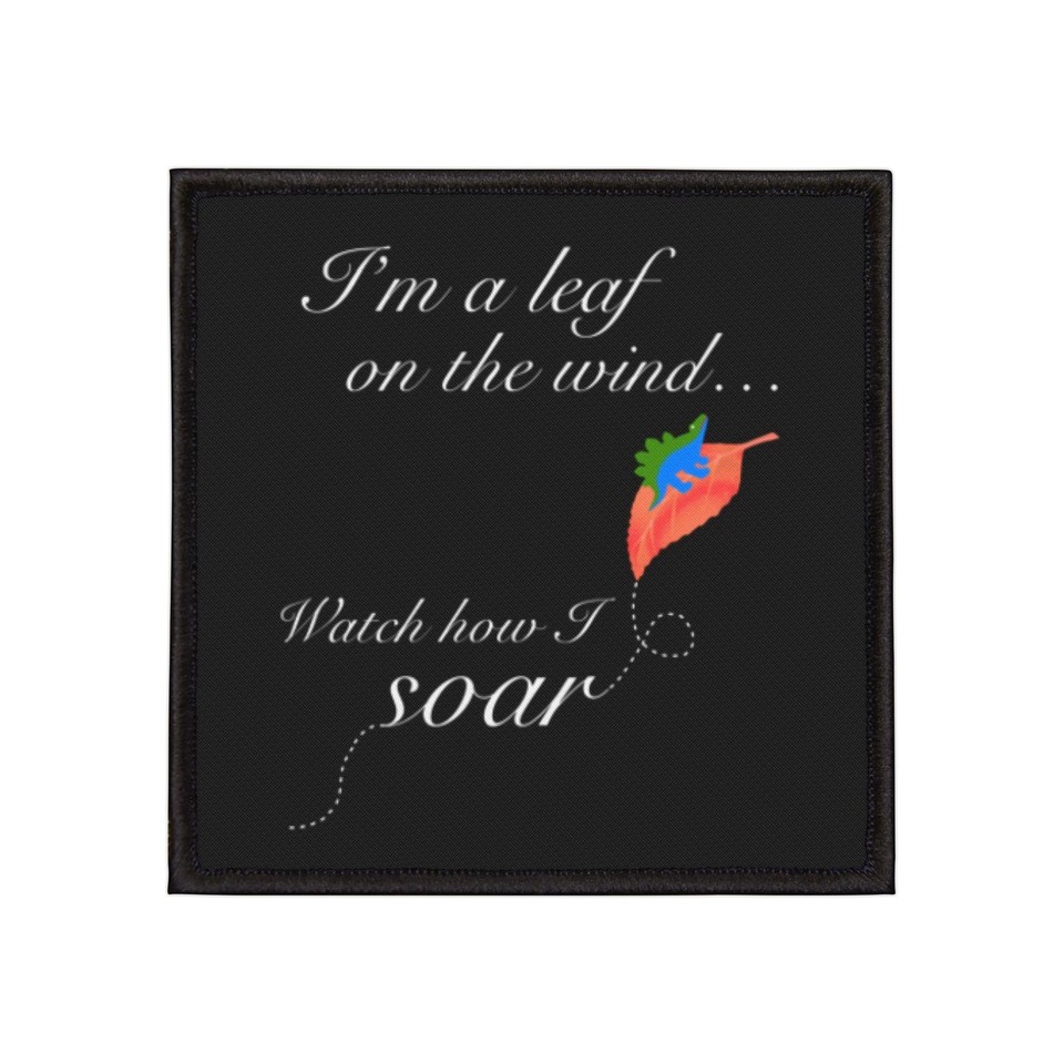 Leaf on the Wind Iron-On Patch, Firefly Serenity Patch, Wash, Dinosaur ...