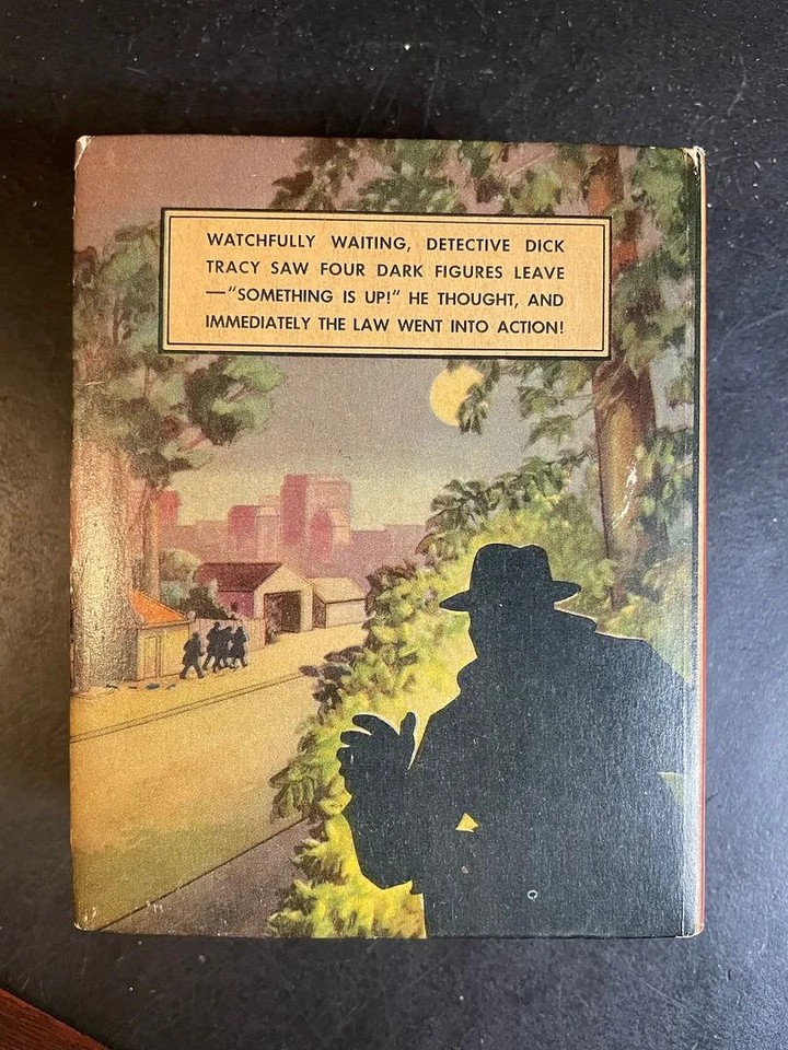 Dick Tracy and the Racketeer Gang #1112 Vintage BLB Big Little Book VF ...