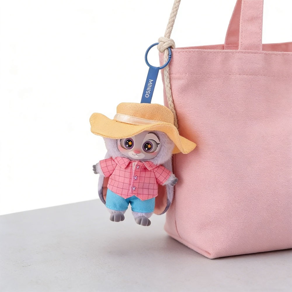 MINISO Zootopia Series Blindbox Confirmed Color, Plush Pendant ...