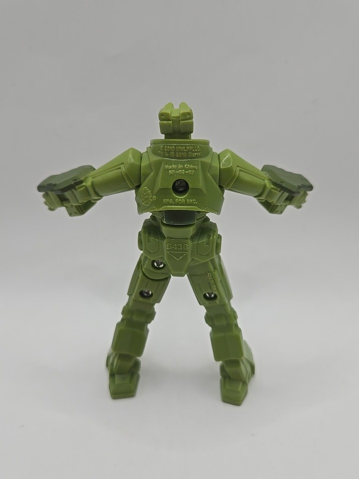 IRON MAN 2 CYCLONE Spinning Robot Drone MARVEL 2010 Burger King 4" Toy ...