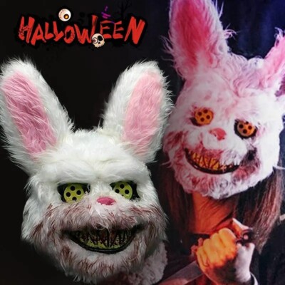Killer Rabbit Mask Fortnite Cosplay Halloween Costume Carnival Role ...