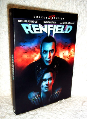 Renfield (DVD, 2023) Nicholas Hoult Nicolas Cage Awkwafina vampire ...