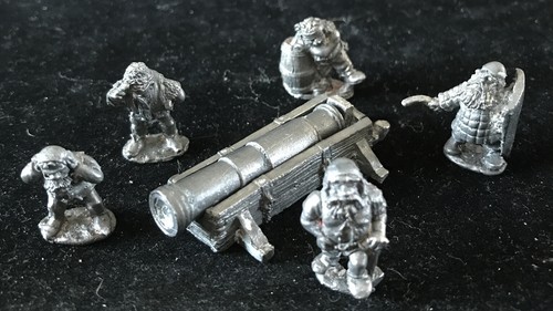 Citadel DS1 Dwarf Cannon Siege Bombard With Crew Pre Slotta Metal ...