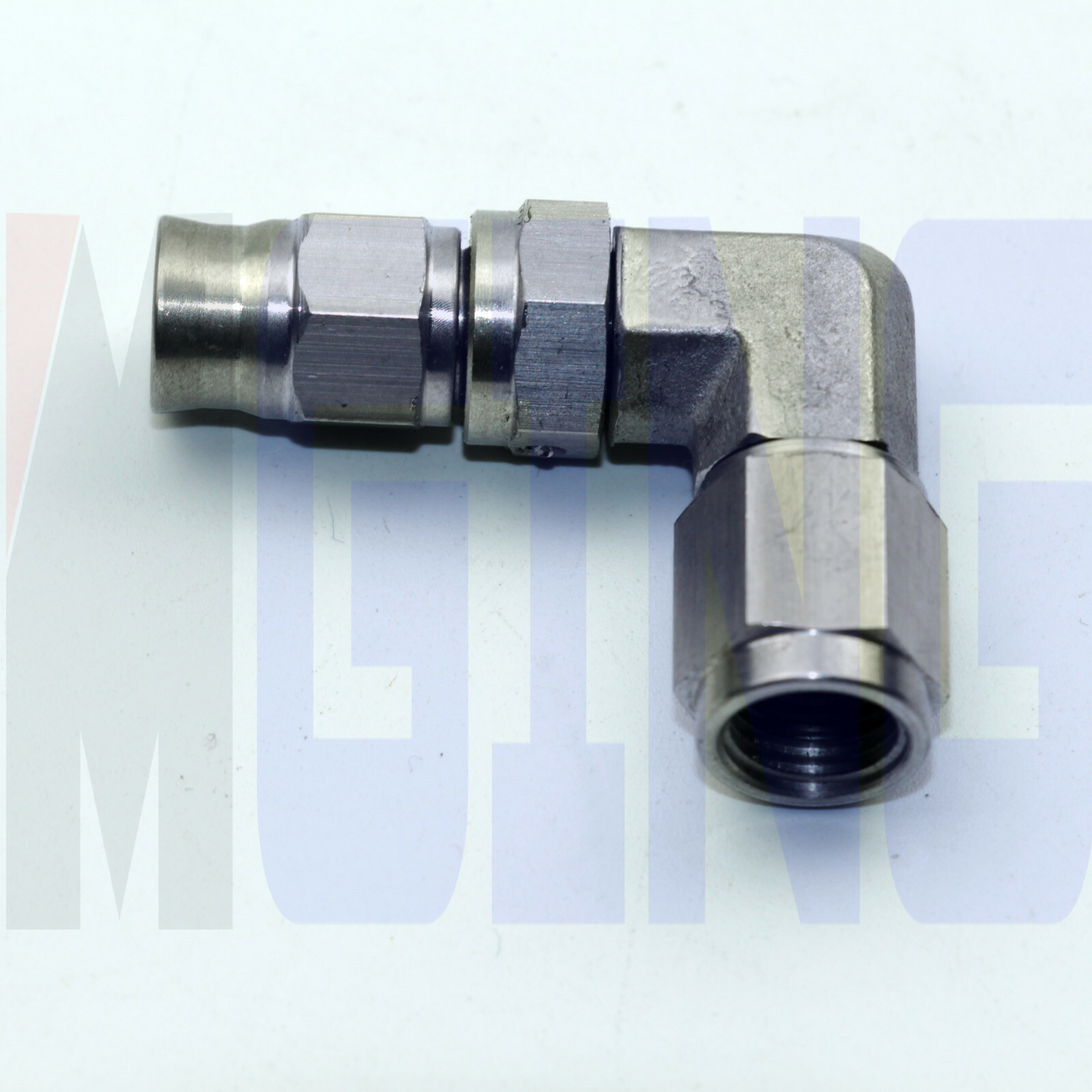 AN3 3AN -3 3/8-24 UNF Straight 45 90 Degree Elbow Brake Hose End ...