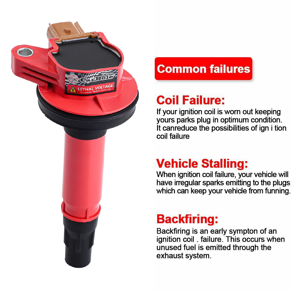 6 Heavy Duty Ignition Coil UF646 For Ford F-150 Explorer Lincoln ...