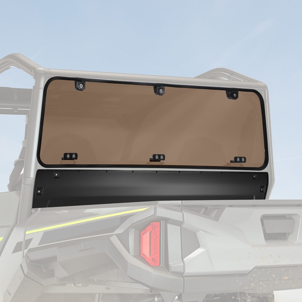 KEMIMOTO Tinted Rear Windshield Window for Polaris General 1000 4 /XP 4 ...