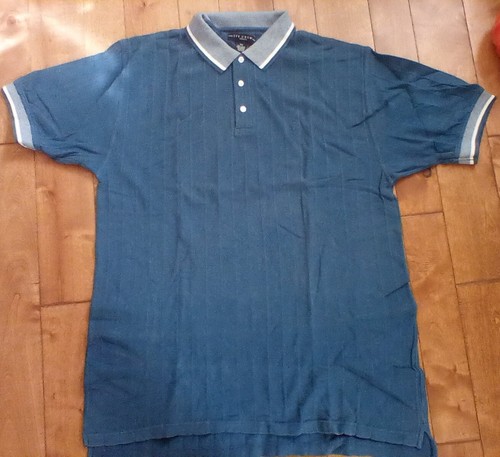 Ivy Crew Men's Size XXL Short Sleeve Blue Polo Shirt With Chest Logo | eBay