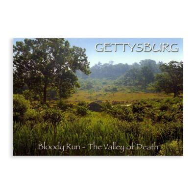 Bloody Run At The Foot Of Little Round Top Postcard | eBay