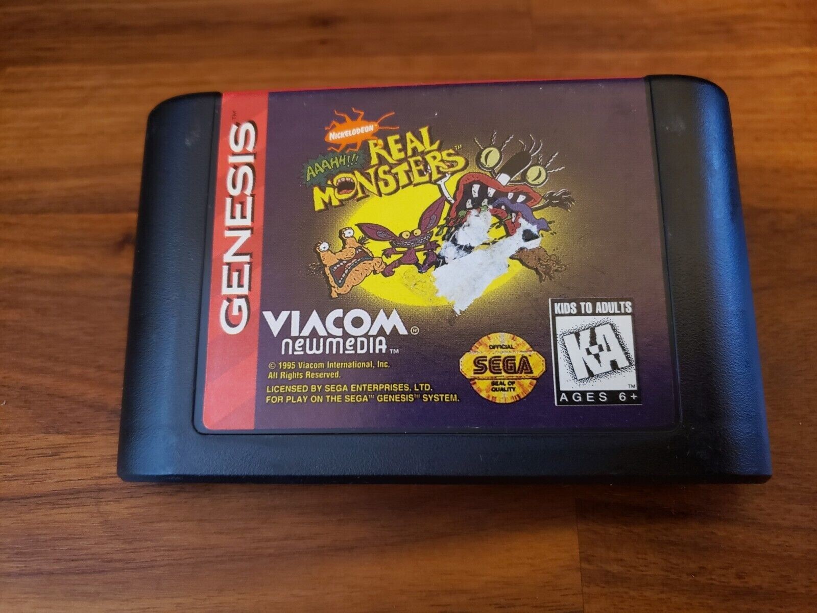 Sega Genesis - AAAHH!!! Real Monsters - Nickelodeon Classic AAAHH Video ...