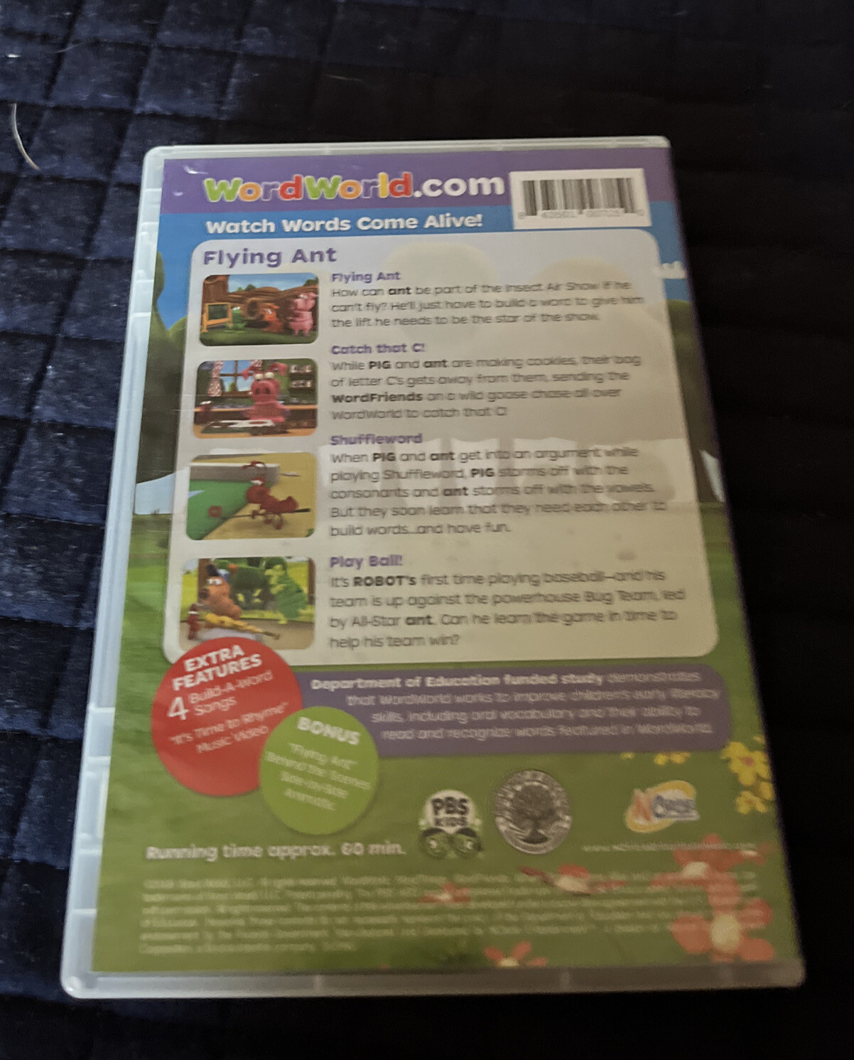 WORD WORLD Flying Ant DVD Full Screen 2008 PBS KIDS. Preowned ...