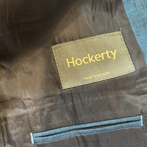 Hockerty Men’s Sport Coat Jacket Pants Suit Blue | eBay