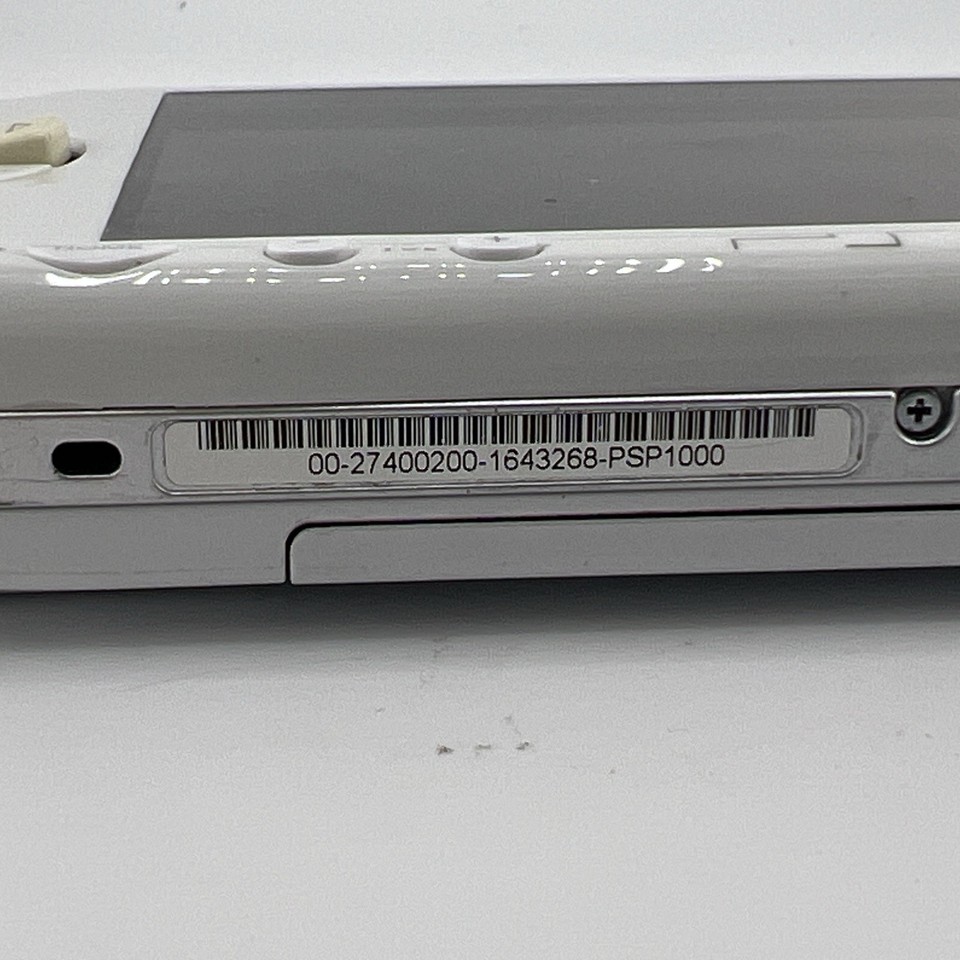 Broken PlayStation Portable PSP-1000 Ceramic White Console For Parts | eBay