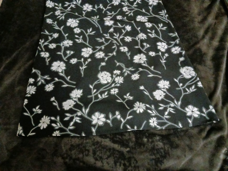 Positive Attitude Women's Pullover Sleeveless Dress Sz 12 Black/white ...