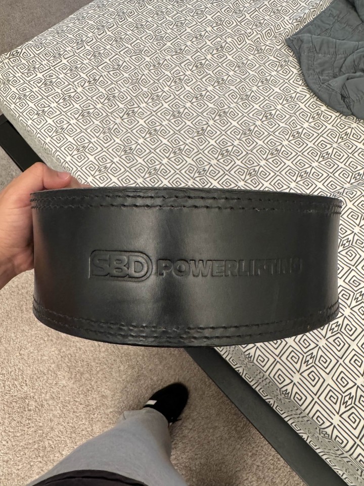 SBD 13mm Lever Powerlifting Belt - Large Size | eBay