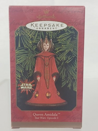 HALLMARK KEEPSAKE 1999 QUEEN AMIDALA STAR WARS CHRISTMAS ORNAMENT | eBay