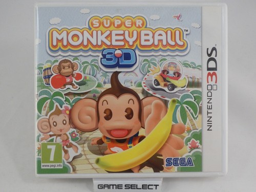 Super Monkey BALL 3D Nintendo 3DS 2DS Pal Eu Eur | eBay