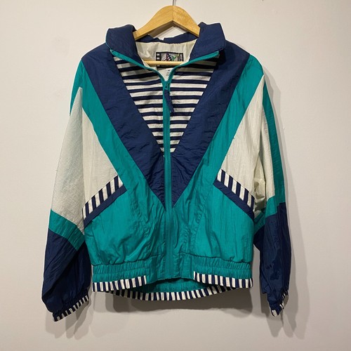 Vintage 1980s Green and Blue Tracksuit Size Medium | eBay