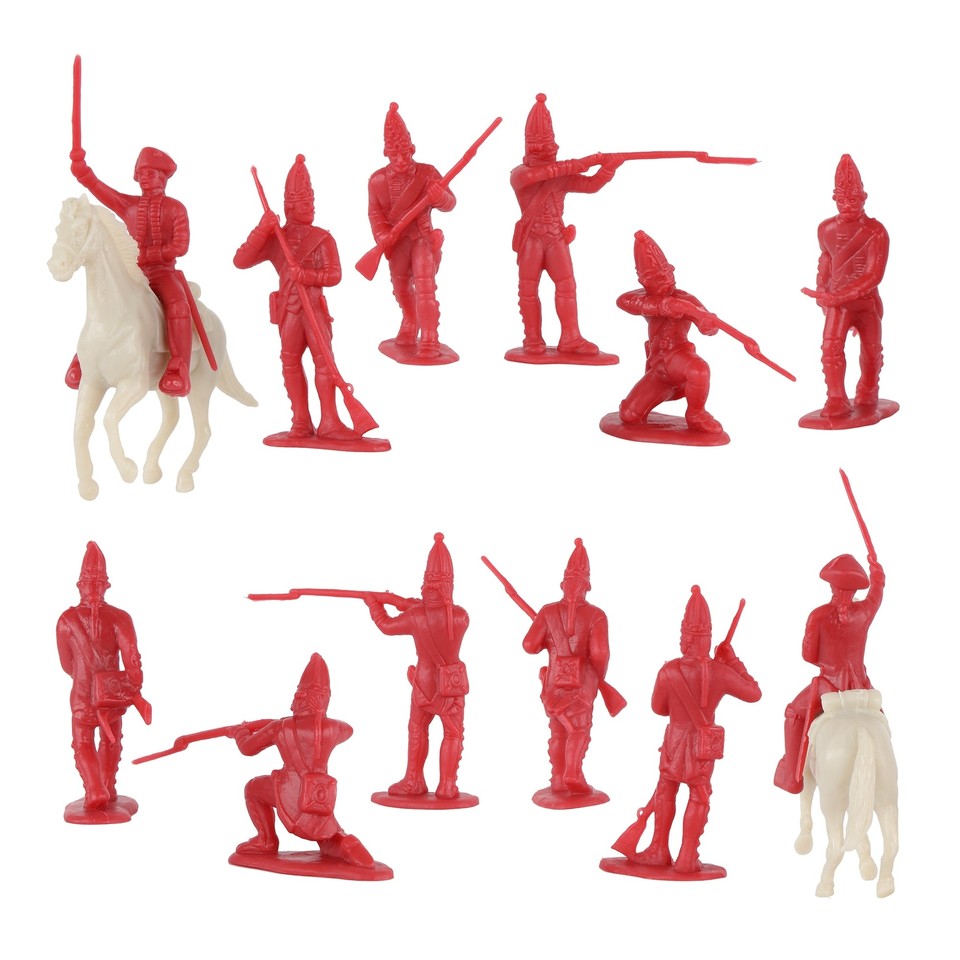 BMC CTS French Indian War British Frontiersmen Mohawk Plastic Soldier ...