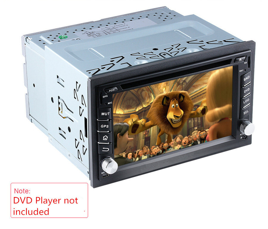 Car Stereo Audio Refitting ISO 2DIN Installation Metal Cage＋Brackets ...