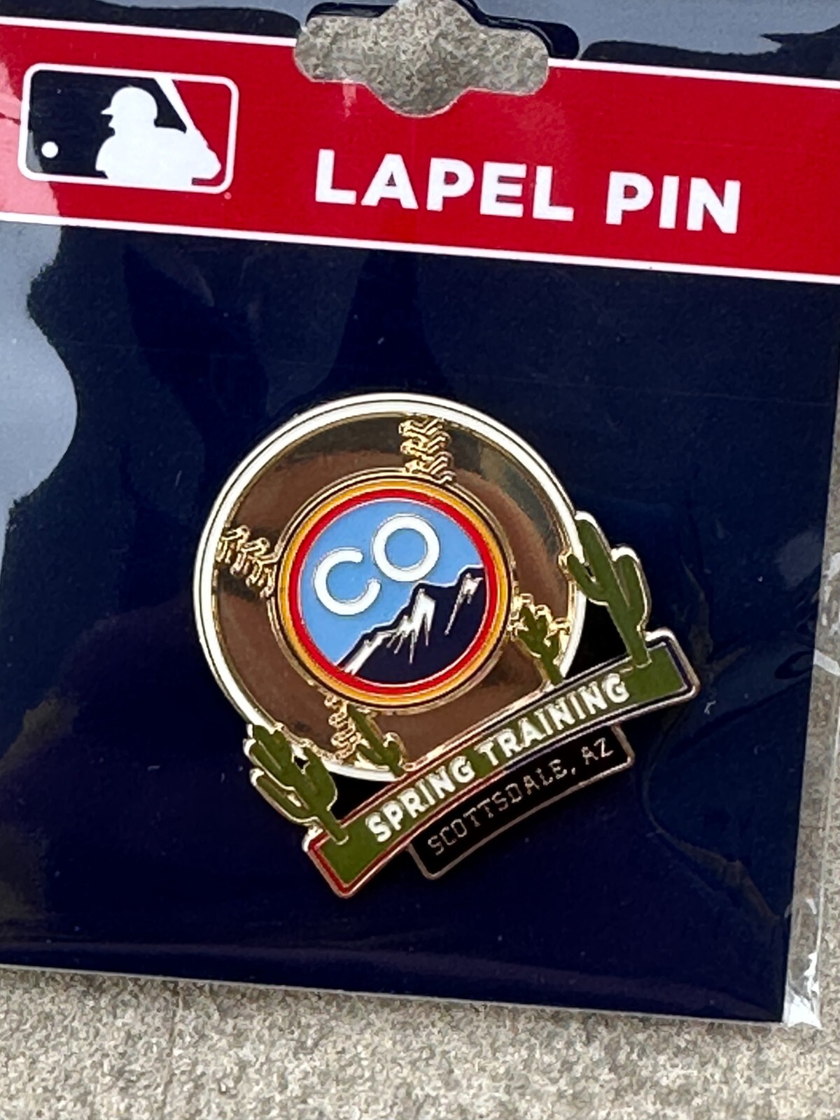 Spring Training 2024 Cactus League Logo Lapel Pin MLB Baseball ** Pick ...
