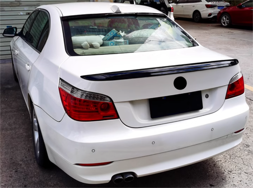 Glossy Black M5 Style Rear Spoiler Wing for BMW E60 5 Series Sedan 2003 ...