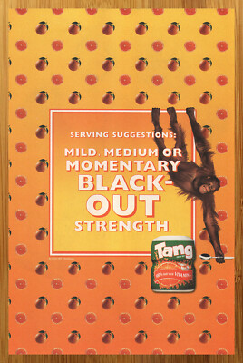 2001 Vintage TANG Original Flavor Drink Mix Print Ad/Poster Funny ...