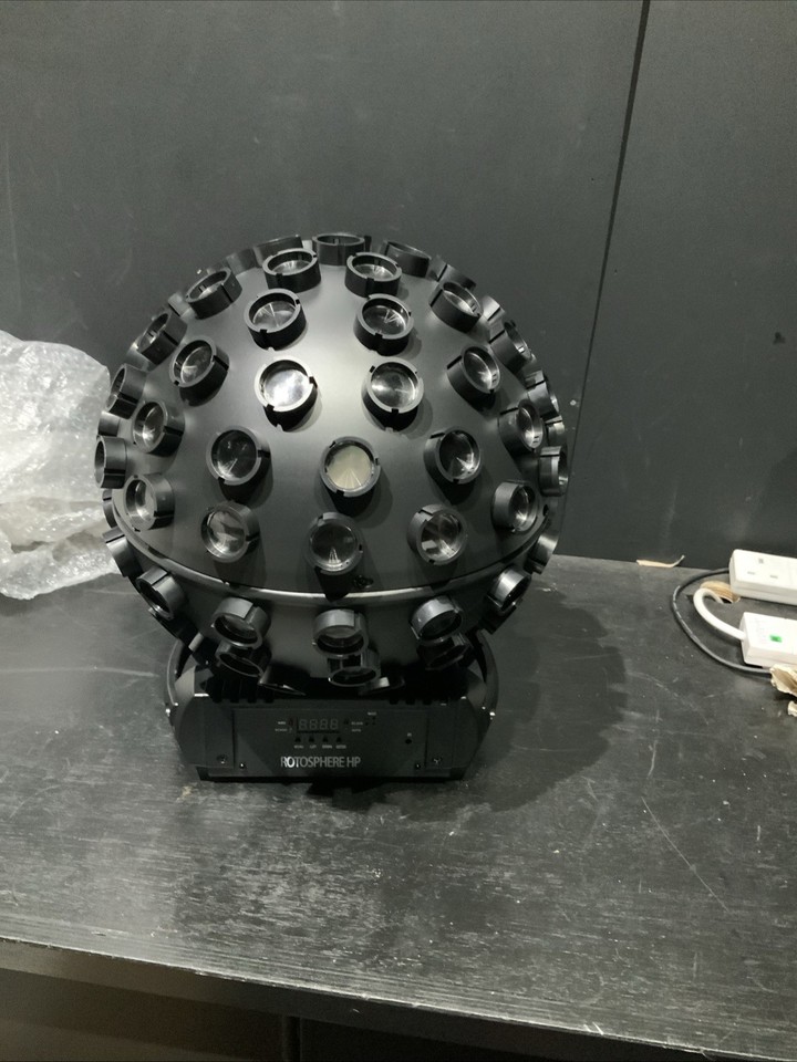 Chauvet DJ Rotosphere HP LED Mirror Ball Party Light Cr13022538 ...