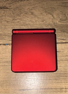 Gameboy Advance SP AGS-001 With Red Shell IPS Screen Nintendo GBA ...