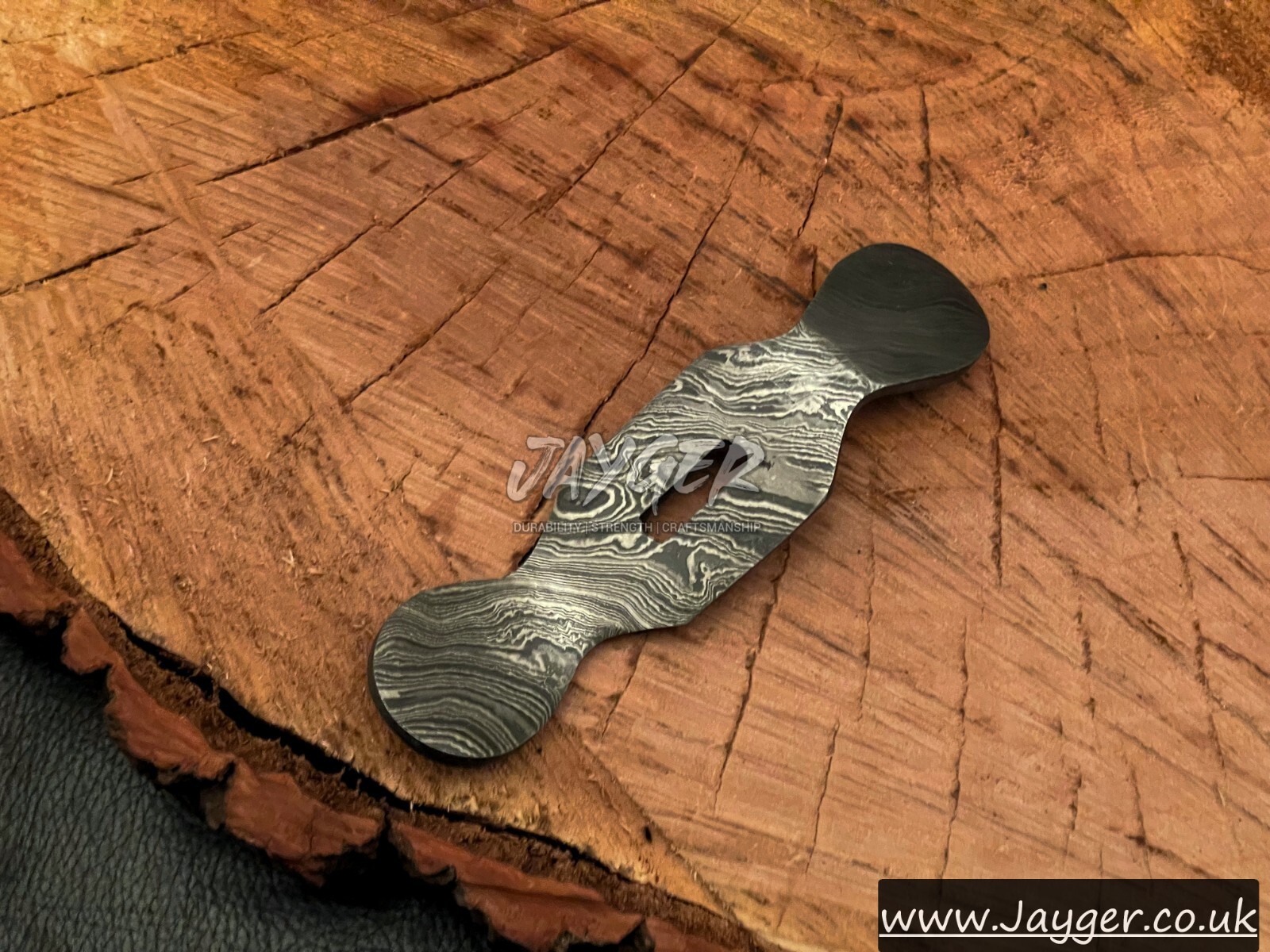 Finger Guard-Handmade Damascus Steel-tool Making-heat treated-Jayger ...