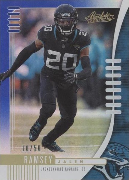 2019 Panini Absolute - Blue Spectrum #36 Jalen Ramsey /50 for sale ...