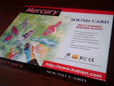 NEW Mercury Sound Card CMI8738-6CH FT8738-4.07E PCI 6-channel HRTF ...