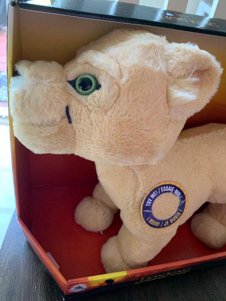 Disney NALA Talking Moves Songs Plush Toy The Lion King Motion ...