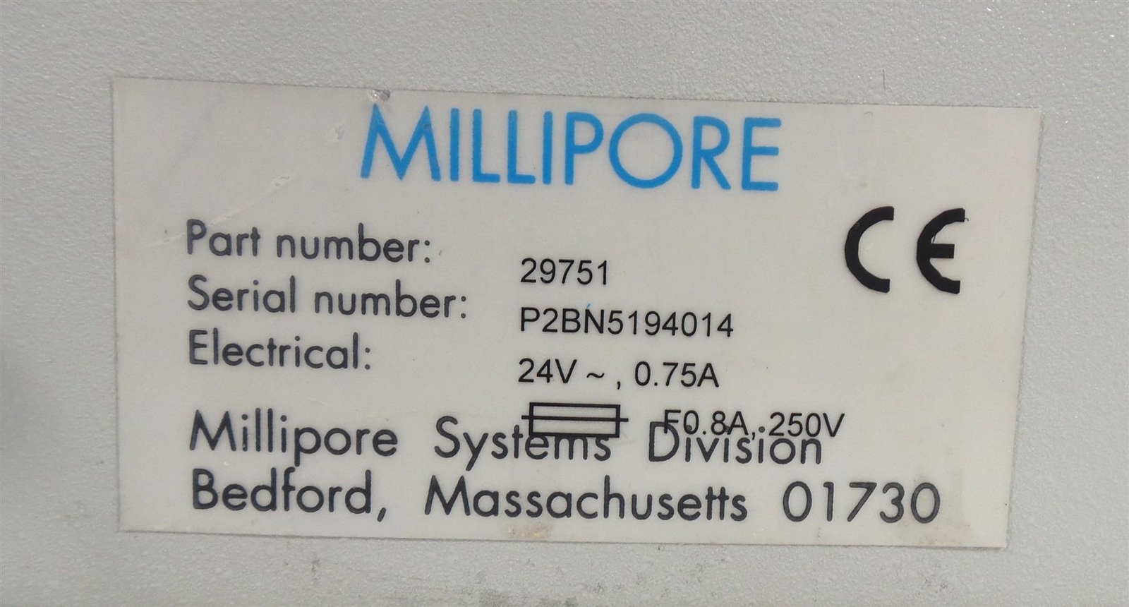 Millipore Labscale TFF Tangential Flow Filtration System - Free ...