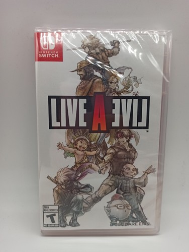 Live A Live Switch ENG Brand New Factory Sealed NIB Complete CIB ...