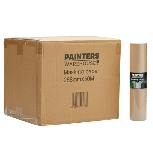 Painters Masking Paper 288mm x 50M Box has 20 Rolls | eBay Australia